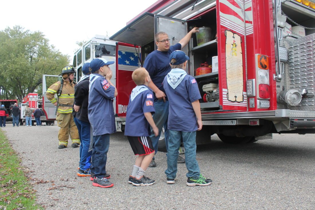 Local Cub Scouts Learn Fire Prevention Skills At Mayville Park | News ...